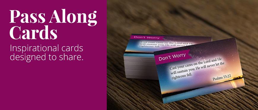 Pass Along Cards – Logos Trading Post Wholesale