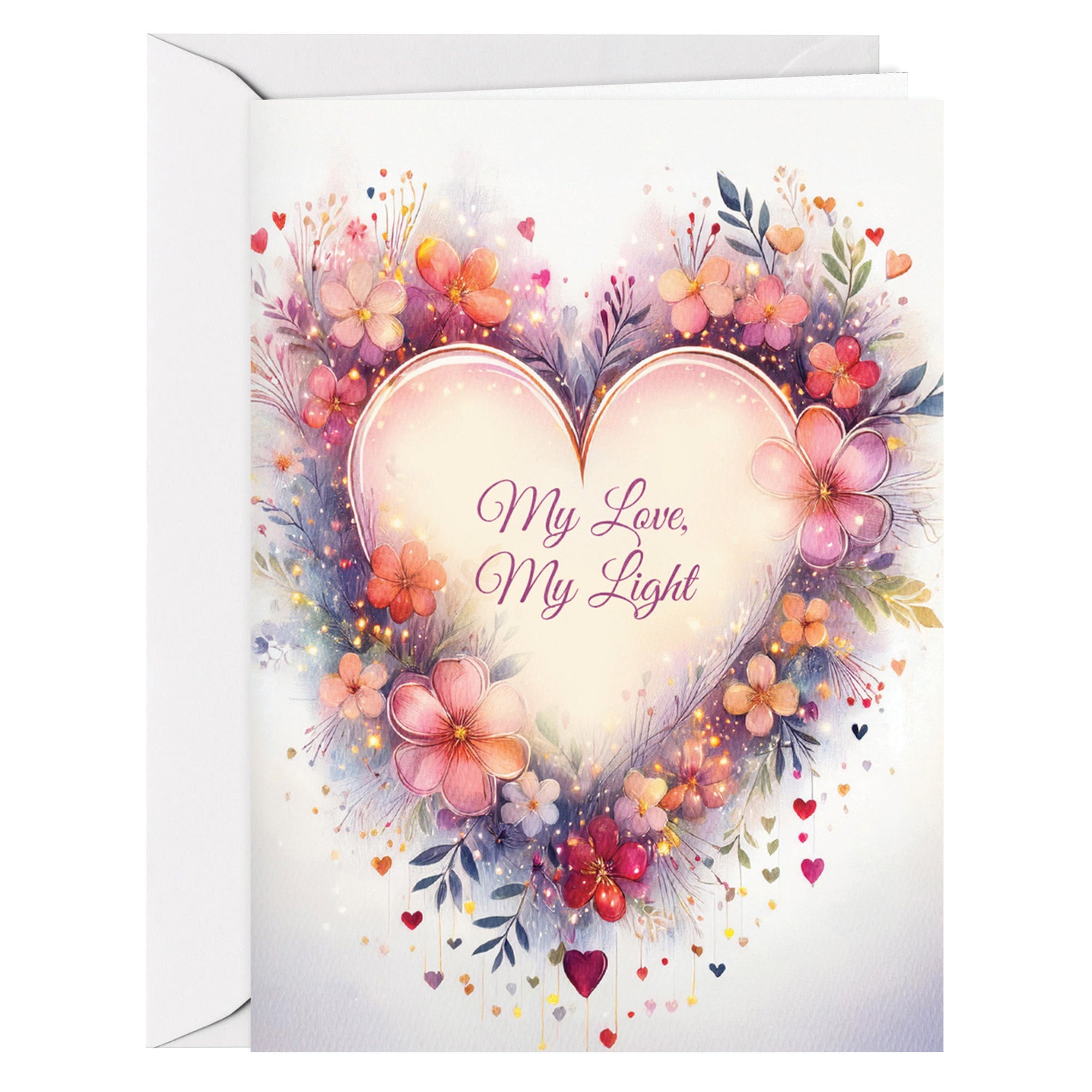 Christian Birthday Greeting Card - My Love, My Light, Numbers 6:24-25 ...