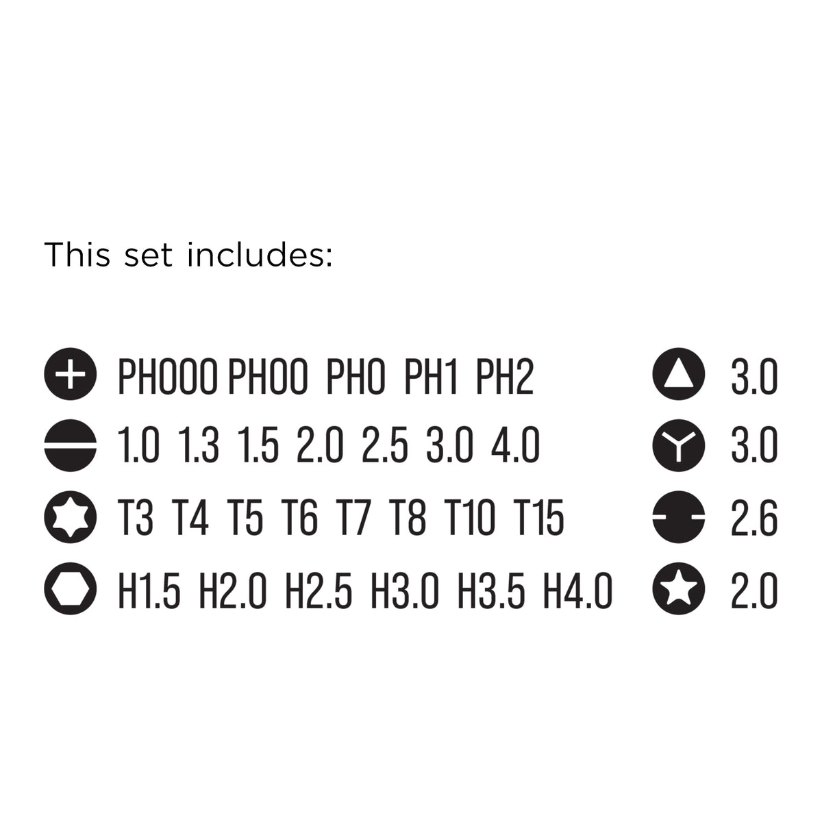 30-in-1 Precision Screwdriver Set – Logos Trading Post Wholesale