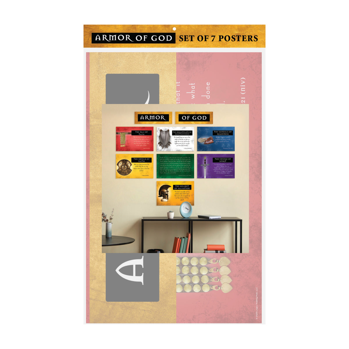Armor of God Posters – Set of 7 – Logos Trading Post Wholesale