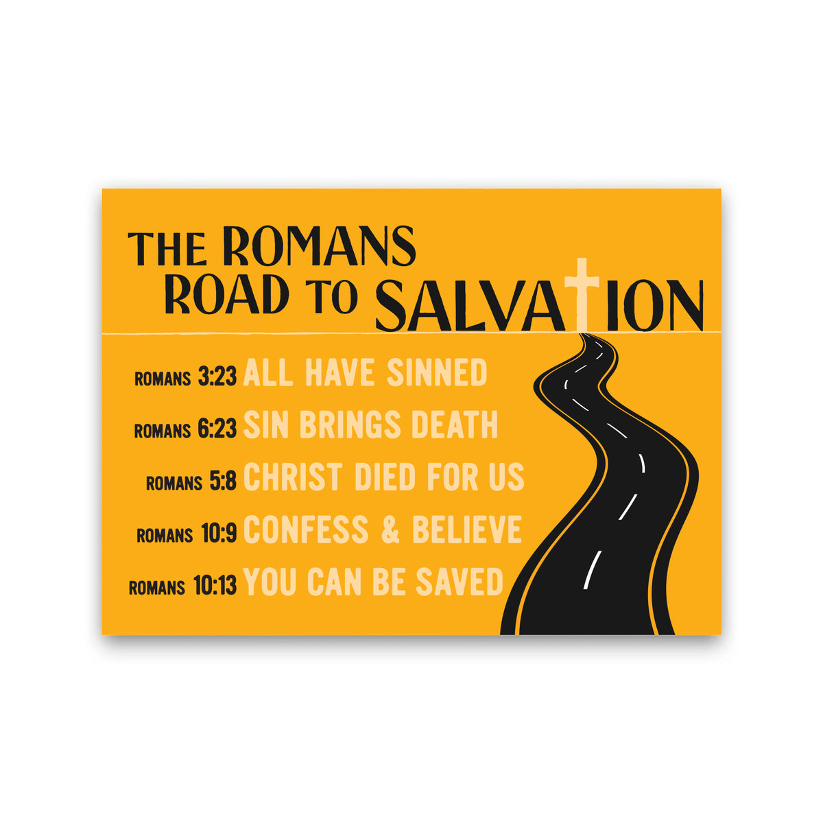 Romans Road to Salvation, Salvation Scripture Cards, Pack of 40 – Logos ...