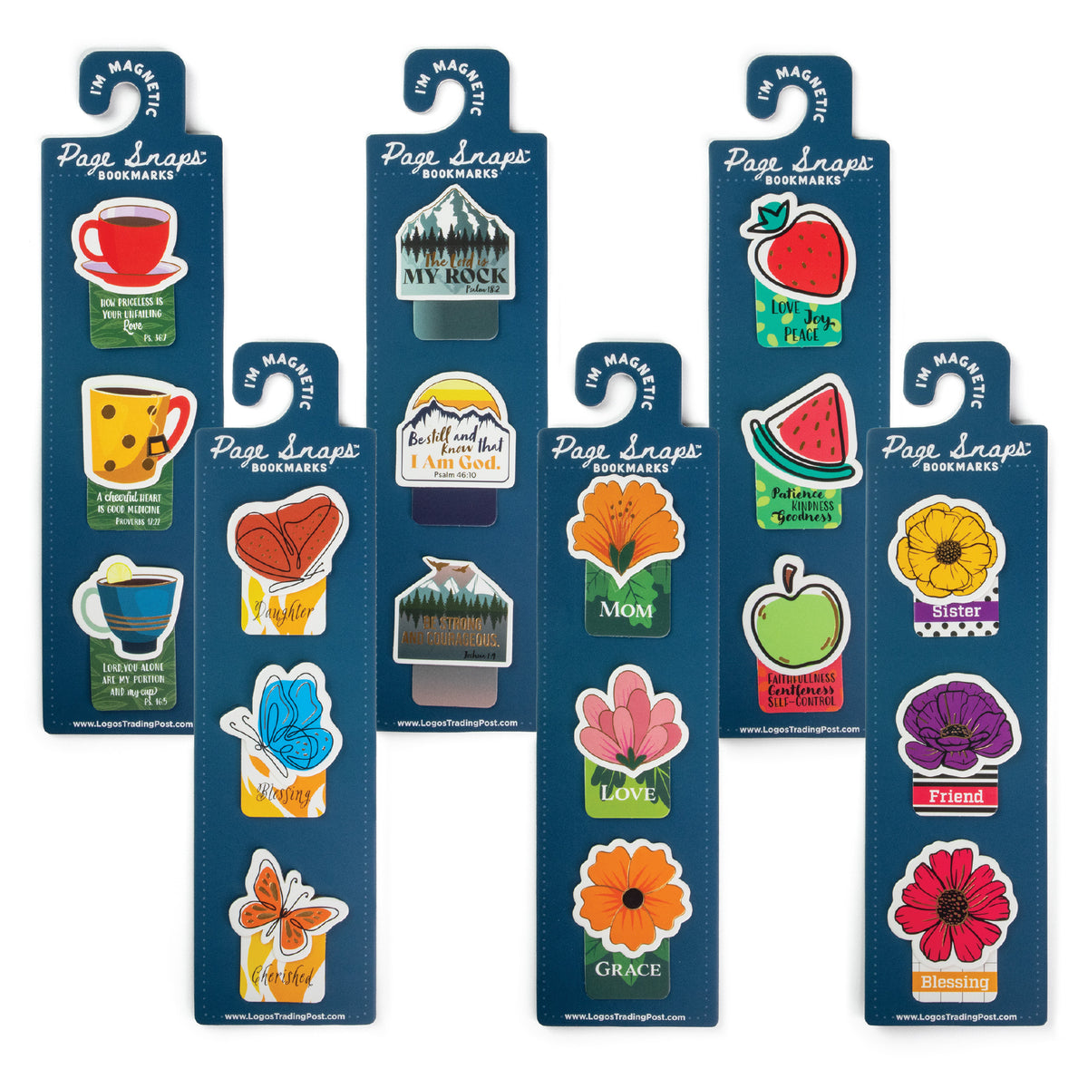 Panel Display - Magnetic Bookmark Sets – Logos Trading Post Wholesale