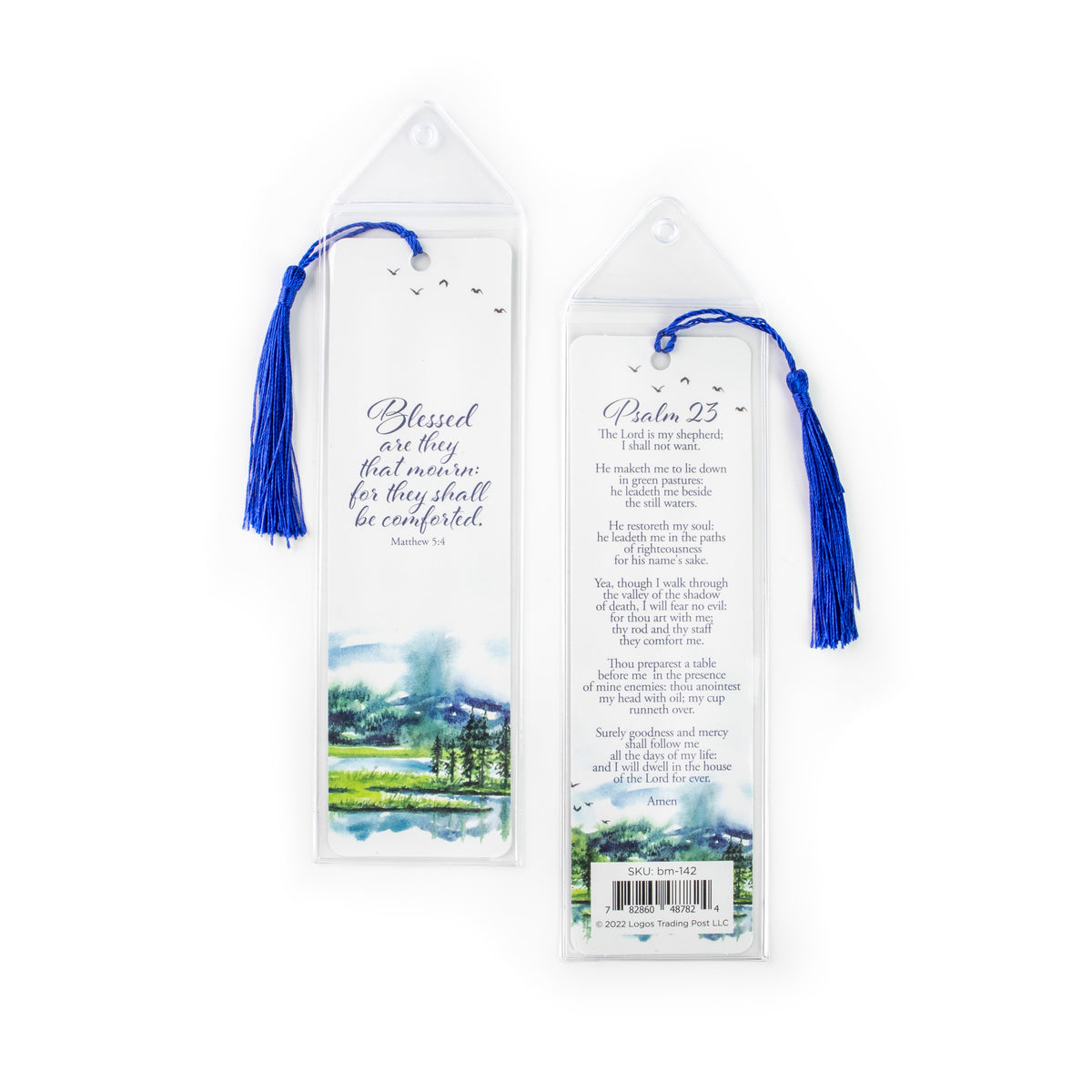 Blessed are those who mourn Tasseled Bookmark – Psalm 23 – Logos ...