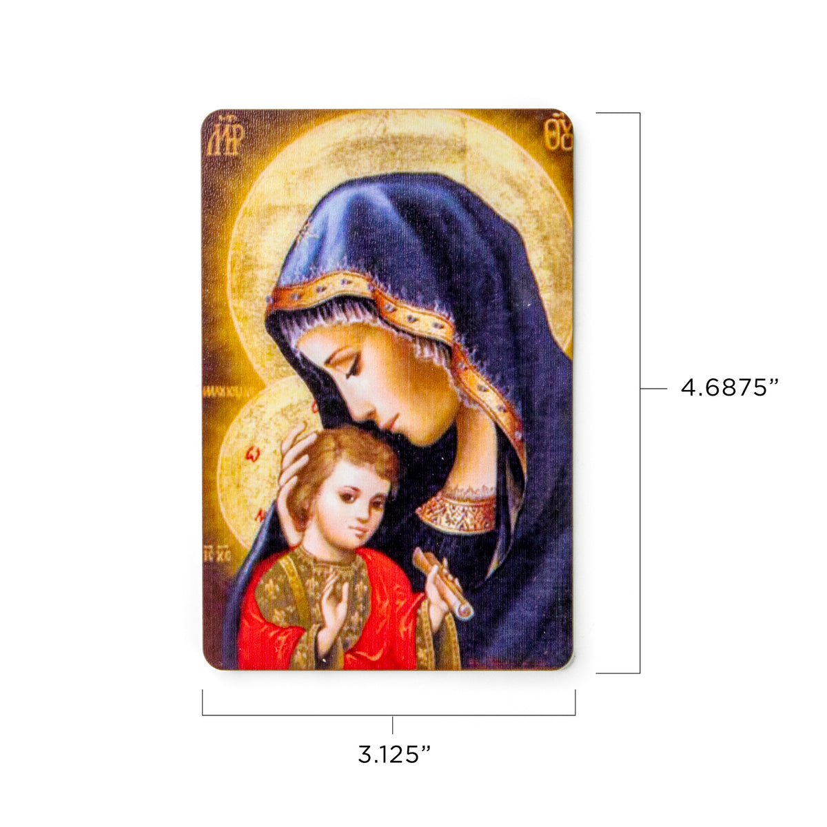 Our Lady of Perpetual Help - Wooden Icon with Magnet and Stand – Logos ...