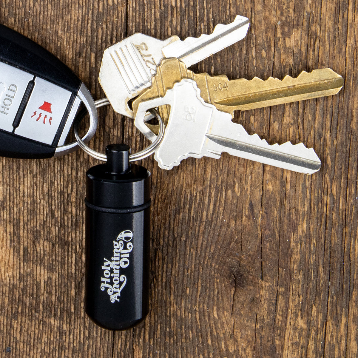 Anointing Oil Keychain - Black – Logos Trading Post Wholesale