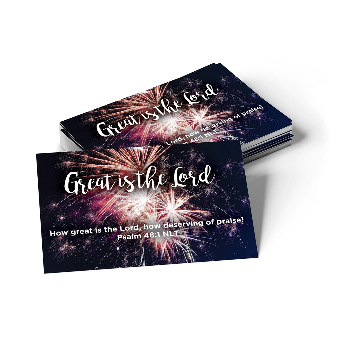 Children's Pass Along Scripture Cards - Great is the Lord, Pack of 25 ...